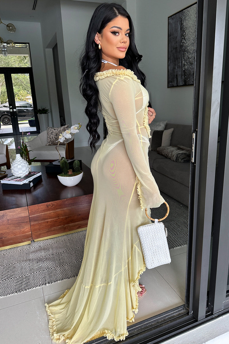 SUNSHINE MESH COVER UP – The Boutique